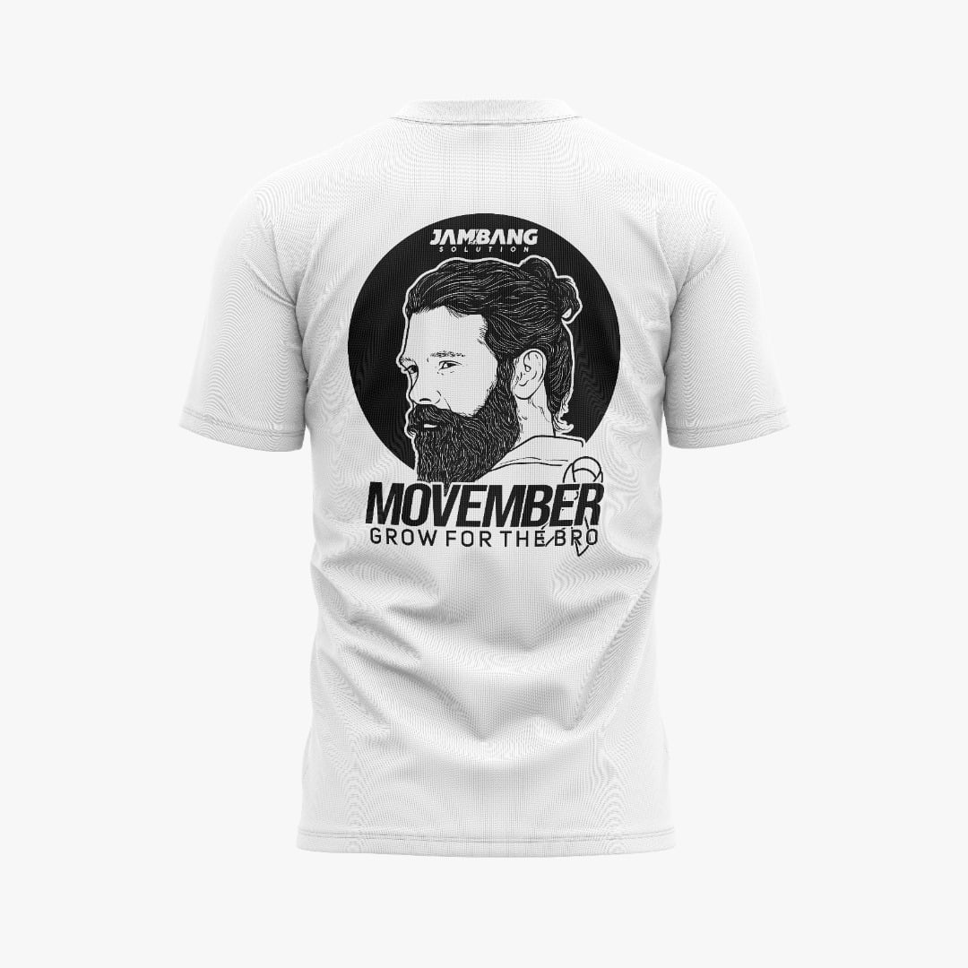 Tshirt Movember 2021 - Grow For The Bro - Fundraising